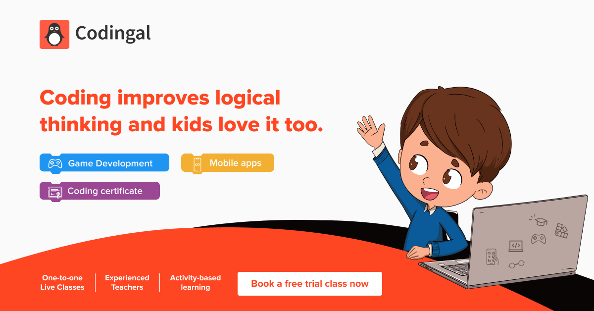 Try A Free Coding Class For Your Child Codingal Is The 1 Coding