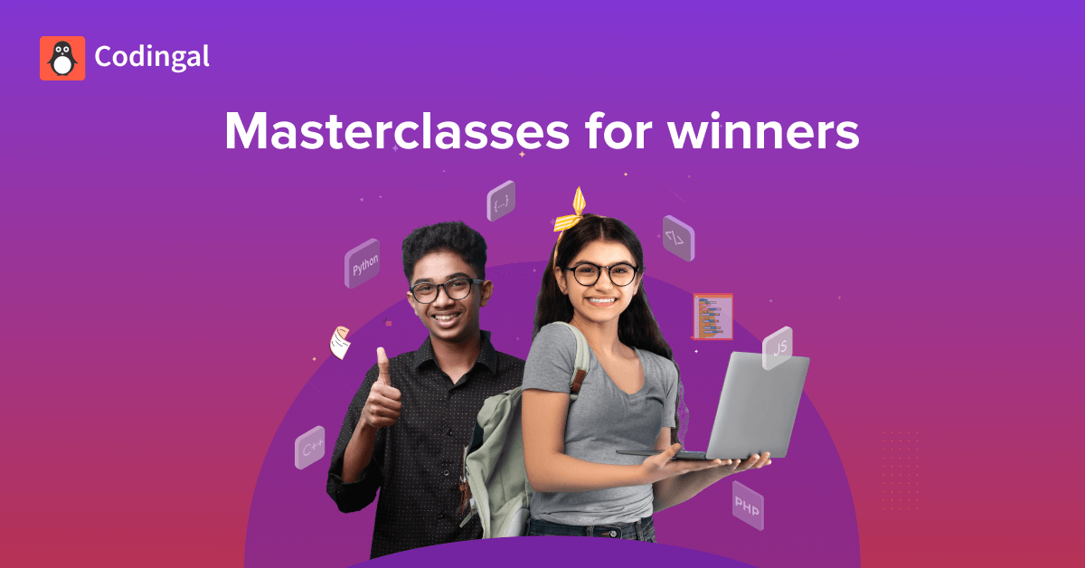 Masterclasses for winners | Codingal